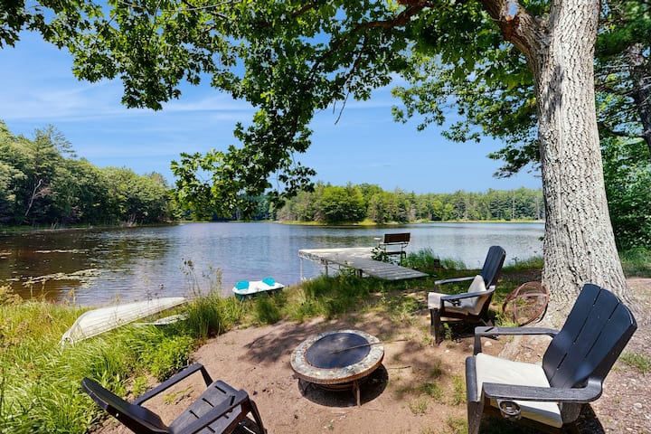 2br Lakefront Cabin W/row Boat & Grill - Dogs Ok - Rhinelander, WI