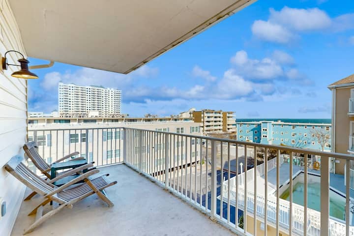 3br Oceanview 4th-floor | Deck | - Ocean City