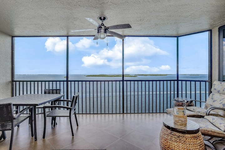 2br Bayview 9th-floor | Balcony | Grill - Punta Rassa, FL