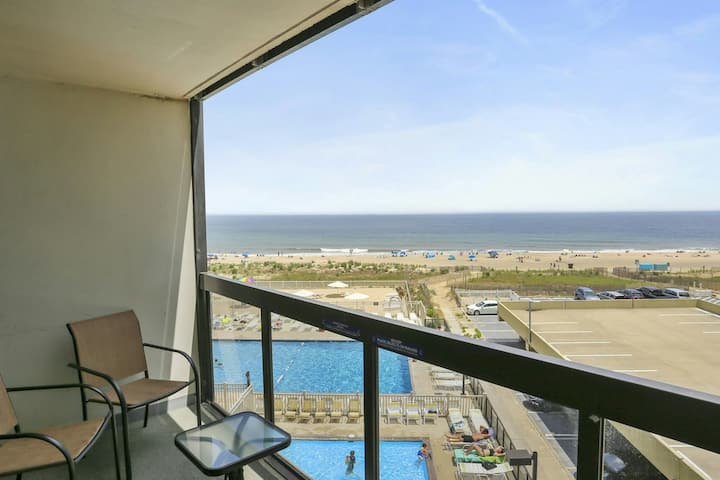 3br Oceanfront | Balcony | Pools | Tennis | Sauna - Ocean City, MD