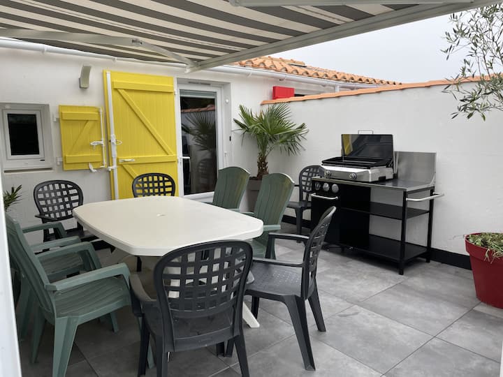 Vent De Mer - Maison Avec Piscine Pour 8 Pers - Bretignolles-sur-Mer