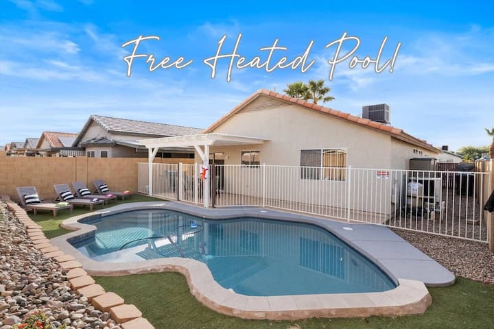 Sunny Stylish Oasis W/ Free Heated Pool! - Phoenix