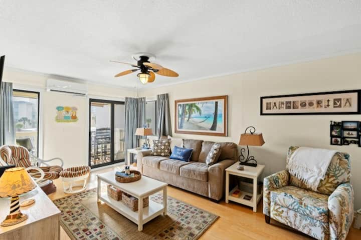 Ocean View 2br/2ba- Pool- Ocean Forest Villas 316a - Myrtle Beach, SC