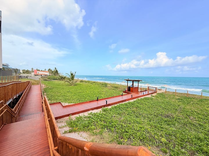 Incrível Flat No Nomar Pé Na Areia Carneiros - Praia dos Carneiros