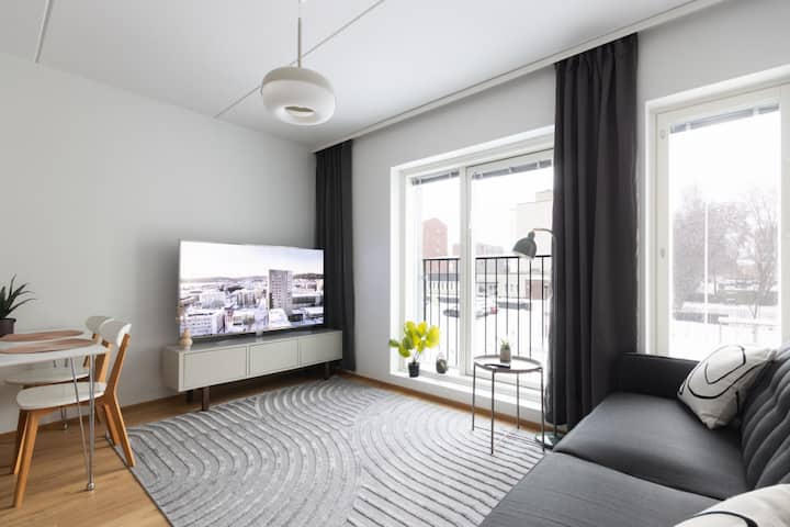 One Bedroom Apartment With Sauna In The Center - Jyväskylä
