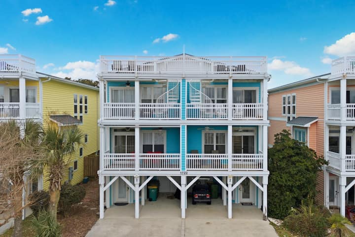 Coastal Sky House At Kure Beach | 4br/4ba - Kure Beach, NC