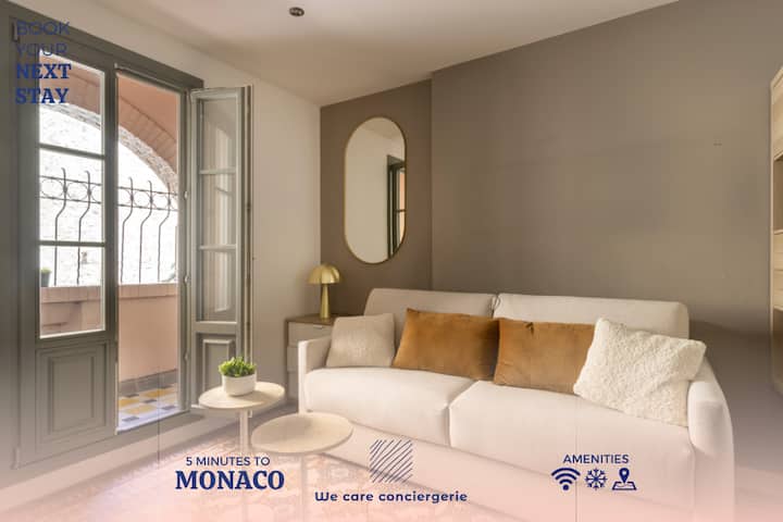 Appartement Chic Rénové À Deux Pas De Monaco - Monaco