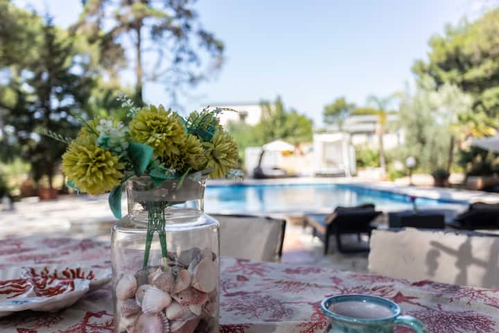 Villa Sole With Pool And Sauna - Lecce