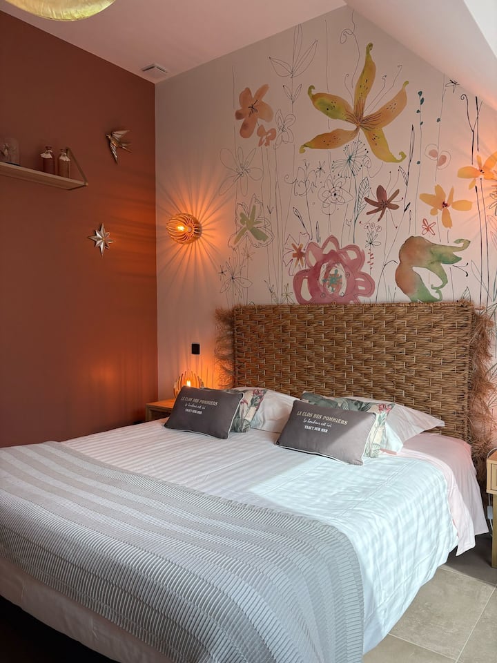 Chambre 3 Printanière Le Clos Des Pommiers - Arromanches-les-Bains