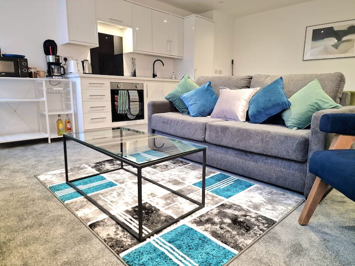 Modern City Centre Apt With Parking - Kingston upon Hull