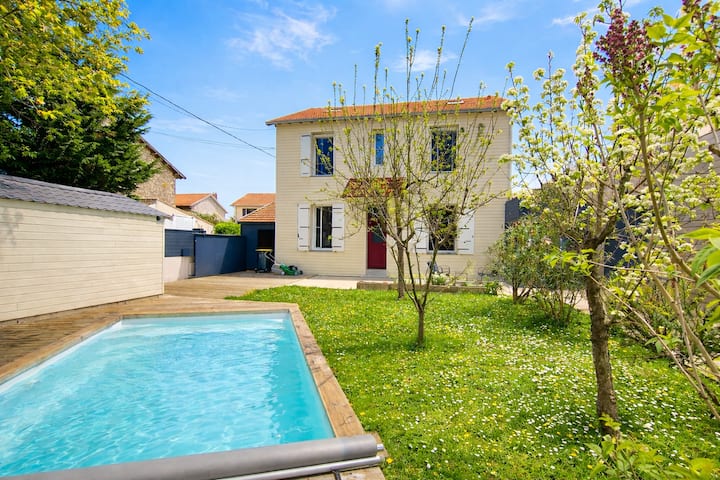 Maison Lumineuse Avec Piscine Privée à La Rochelle - La Rochelle