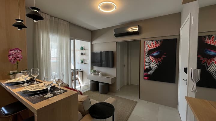 Apartamento Com Churrasqueira E Piscina Em Bauru - Bauru