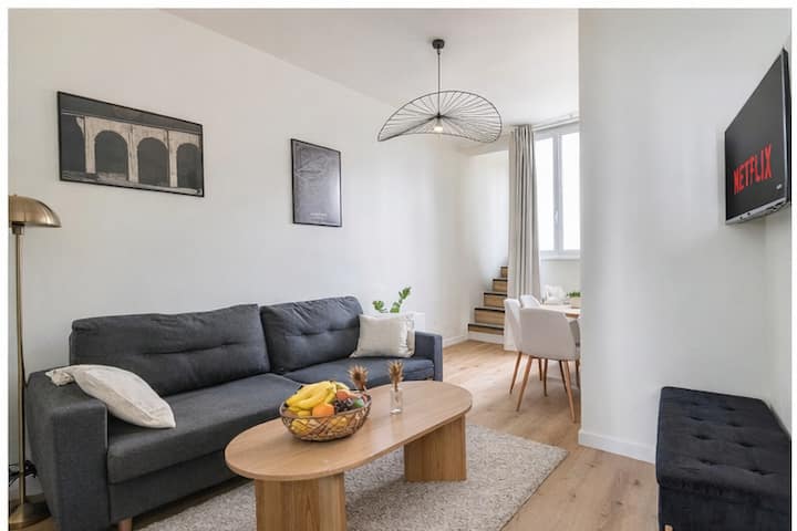 T2 Neuf à 5 Min à Pied Du Chu D Angers Cour Calme - Angers