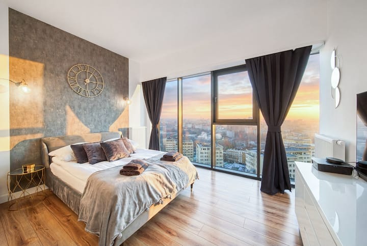 Ans Hanza Tower Apartament 15 Piętro, Basen, Sauny - Szczecin