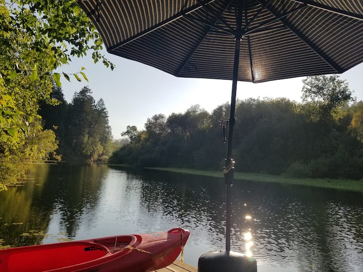 Blissful River ~ Postcard-perfect Riverfront Views - Guerneville, CA