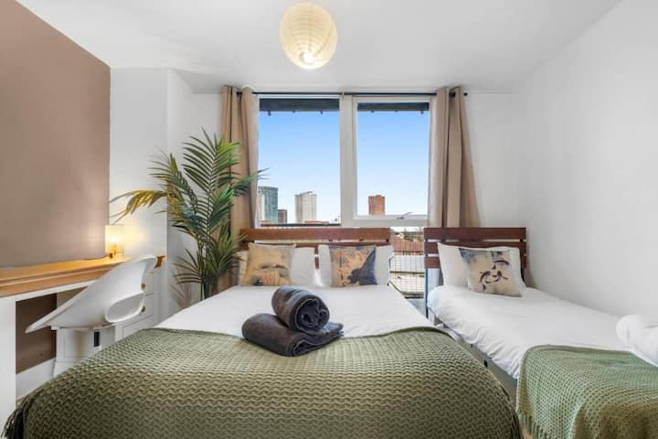 Spacieux Appartement à 2 Lits à Birmingham - Birmingham