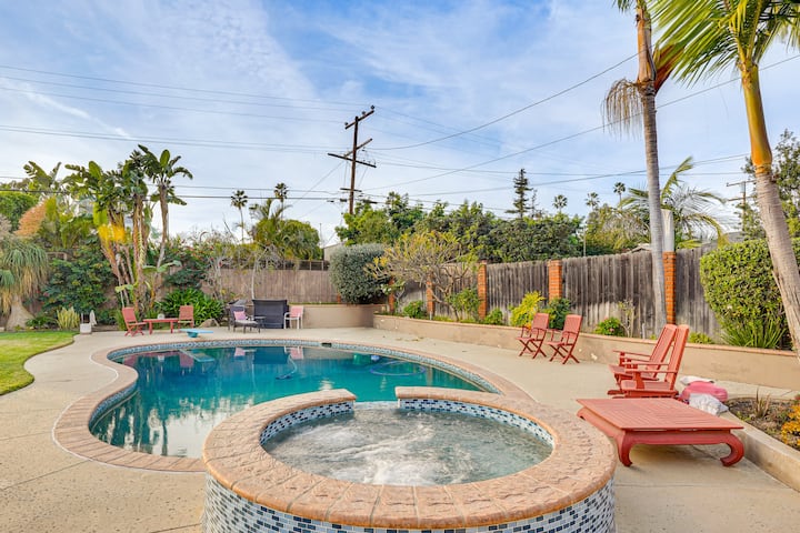 4 Mi To Dtwn Long Beach: Private Poolside Oasis! - Long Beach, CA