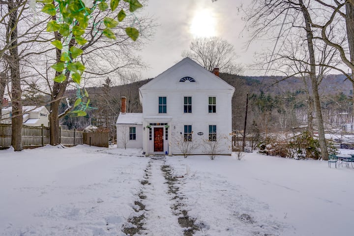 Historic Family Retreat On The At & Housatonic! - Lee, MA