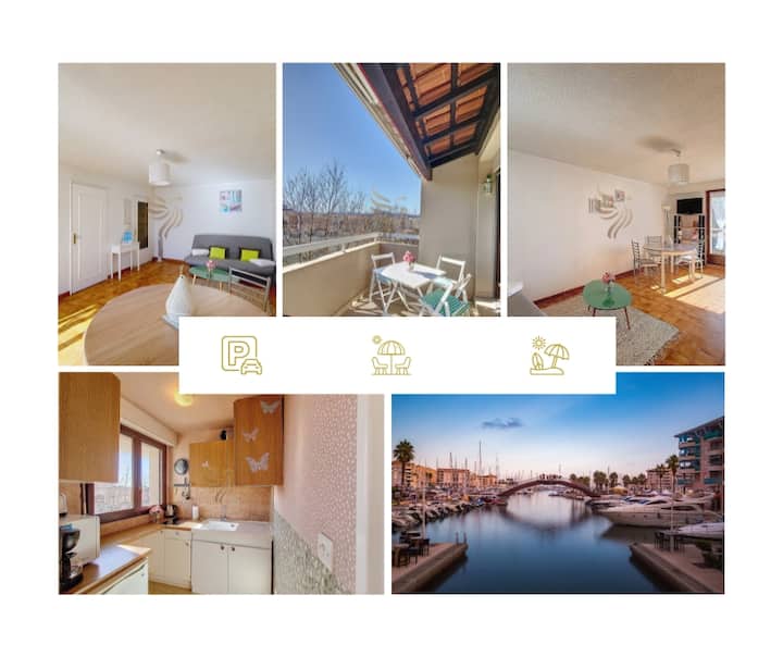 Studio Azur - Terrasse Et Parking,10 Mn à Pied Mer - Fréjus