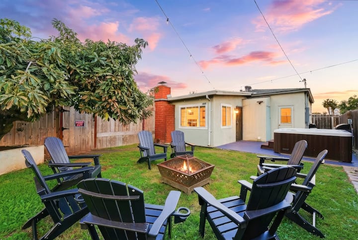 4br Family Retreat With Hot Tub, Games & Fire Pit - チュラビスタ, CA