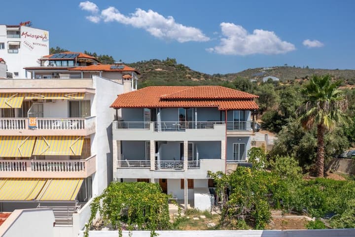 Blue Horizon Sarti - Charming Quad Seaview Getaway - Sarti