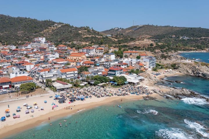 Blue Horizon Sarti - Cozy Triple Seaview Getaway - Sarti