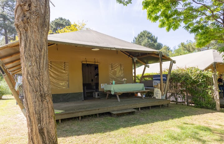 Palmyre - Eco-lodge 3 - 7p - La Palmyre