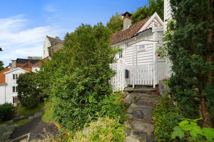 Idyllisk Bergenshus I Sentrum Med Solrik Terrasse - Bergen