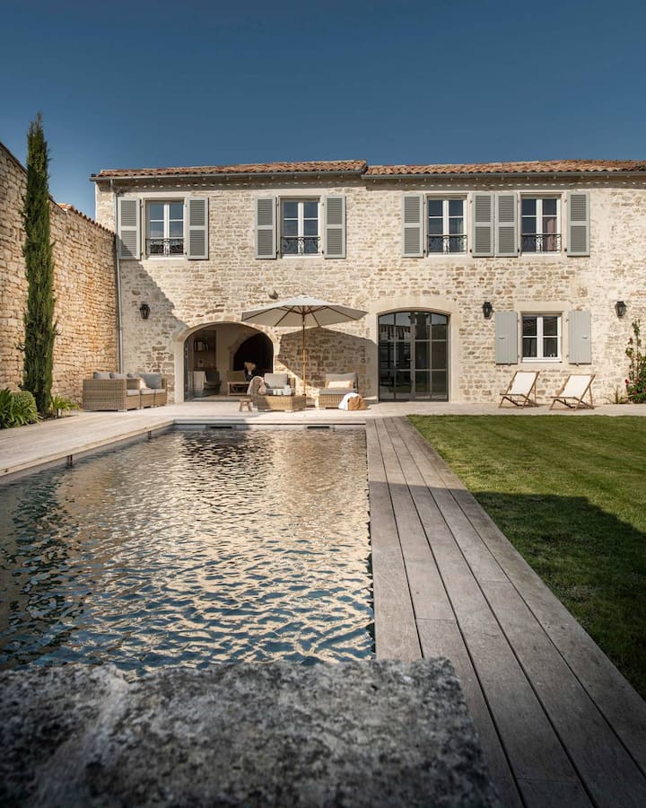Villa Dexception Avec Vue Mer & Vignes  7 Chambr - Sainte-Marie-de-Ré