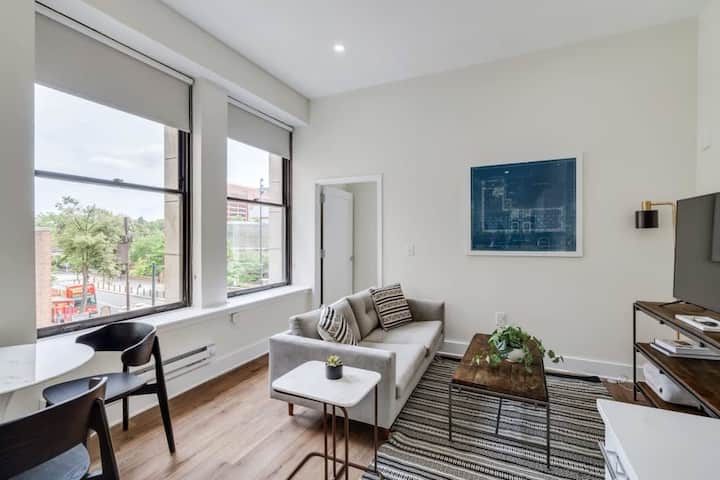 Sosuite | 1br Apt W W/d, Gym, Lounge, Park View - Philadelphie, PA