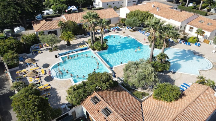 Campingspa - Confort 4 Tv - 9p - Île de Ré