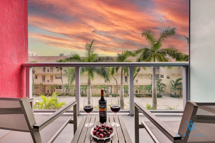 Beach Days & Breezes | Balcony Studio - Hallandale Beach, FL