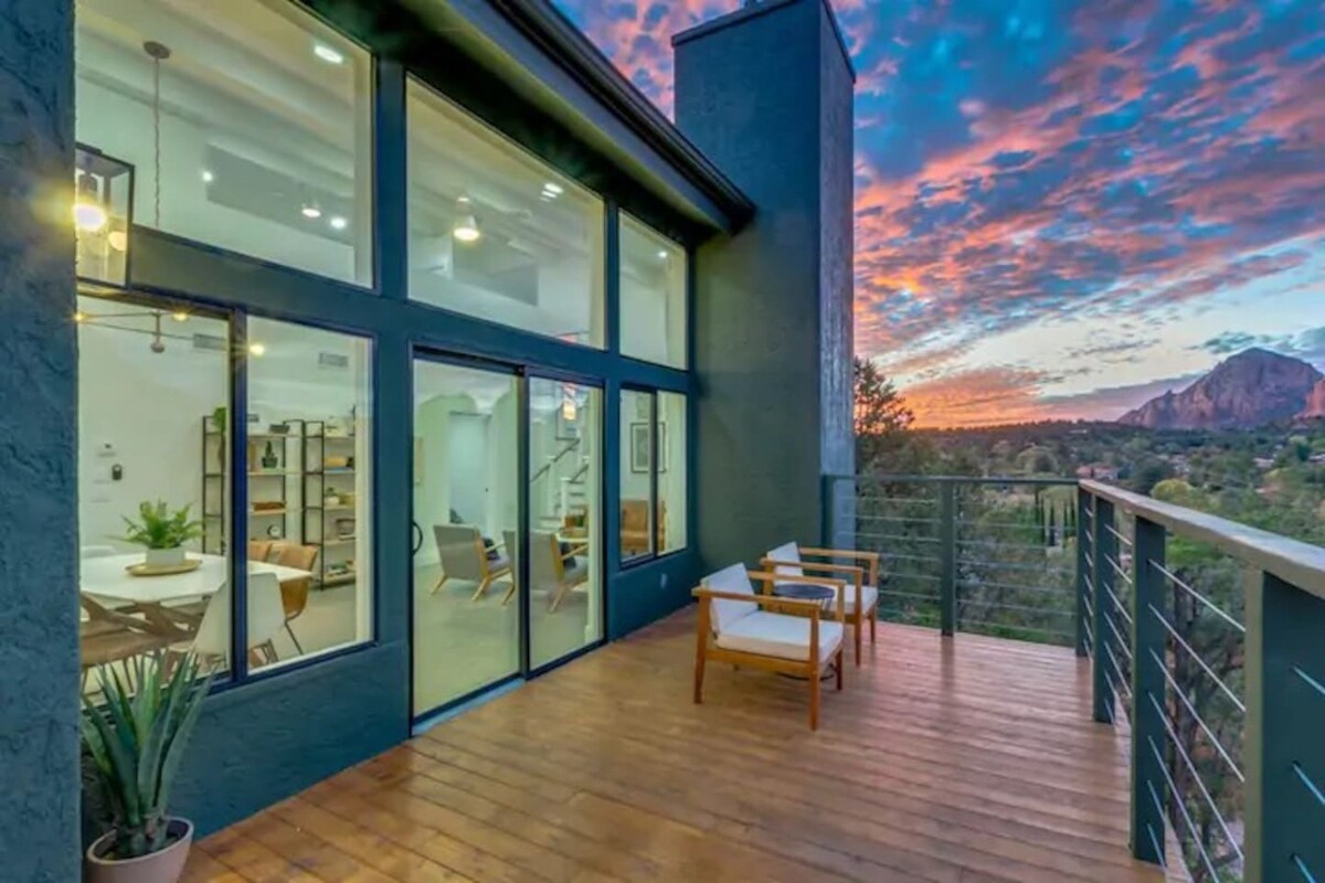 ¡Vistas increíbles! ¡Casa moderna con jacuzzi privado! - Casas en renta ...