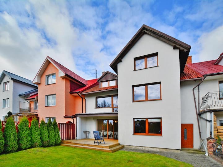 Grande Maison De Vacances, Jardin Privé - Kolberg