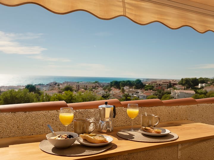 Terraza Azul-penthouse Apartment S.view - Alcossebre
