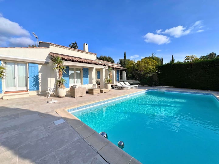 Villa 6 Pers Valcros Piscine Vue Sur Le Golf - Bormes-les-Mimosas