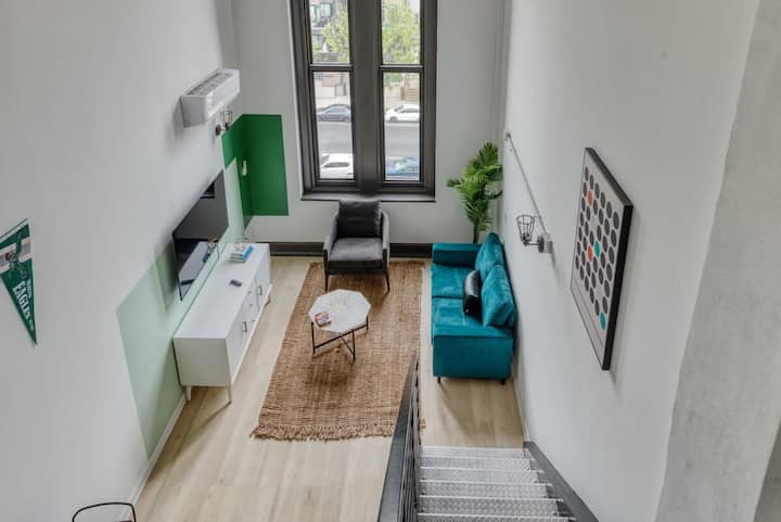 Sosuite | 1br Loft W W/d, Gym, Lounge - Philadelphie, PA