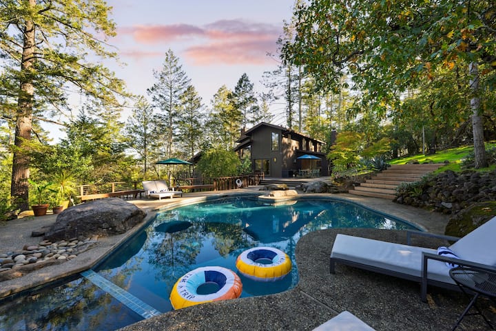 Wellness Retreat W/ Pool, Sauna, & Ceremony Tent - Santa Rosa, CA