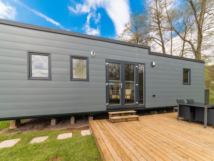 Mobil-home Spacieux Avec Terrasse à Erezée - Rendeux