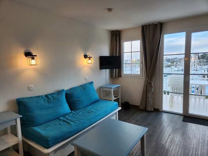 Appartement Bord De Mer Vue Sur Le Port 4 Pièces - Locmariaquer