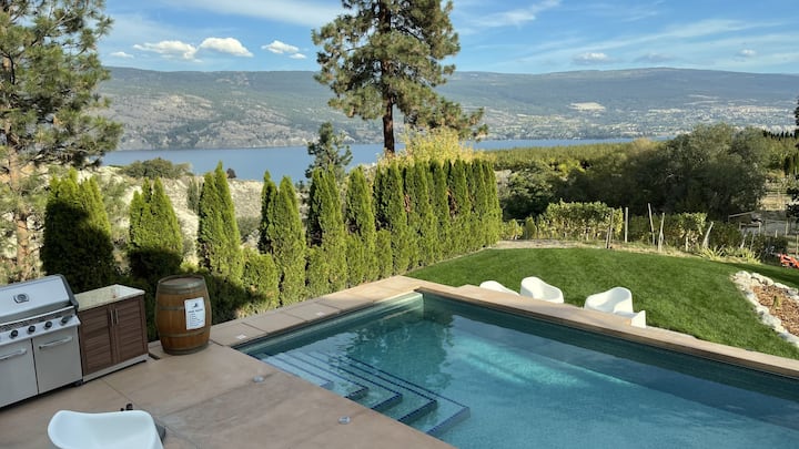 Summerland Lakeview Vineyard With Pool - Summerland