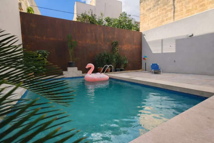 Zabbar Entire Private House With Pool - Malte