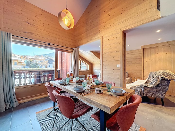 Le Papangue- Appartement-5pers-centre Station - Les Gets