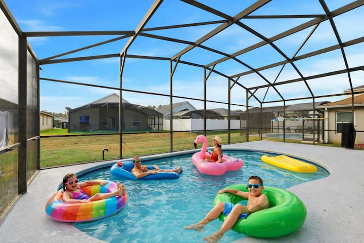 Freshly Updated~near Disney~private Pool~resort - Kissimmee