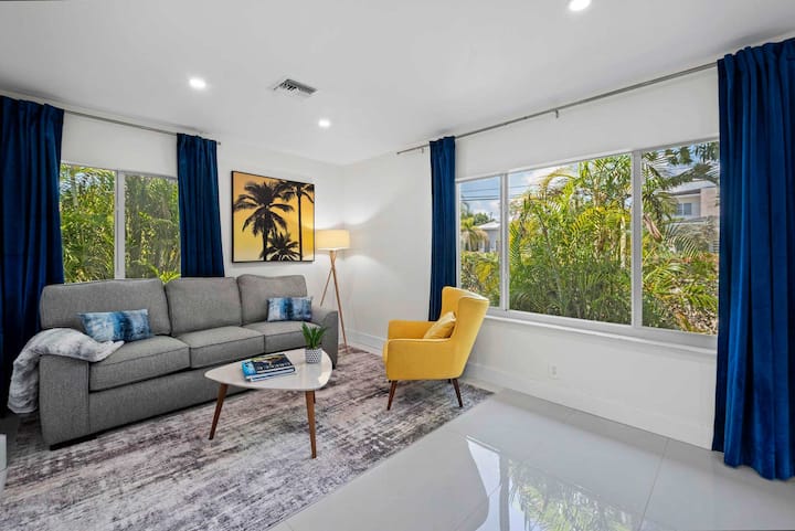 Stylish East Fort Lauderdale Apt - Walk To Las Ola - Fort Lauderdale