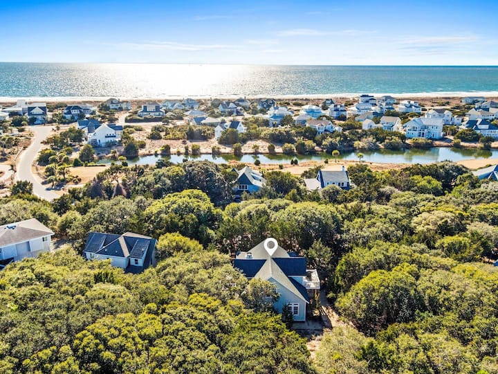 Luxury Renovation 5 Br Bhi Club 5 Porches New Ren - Bald Head Island, NC