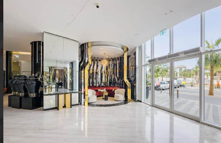 Serene Golf Course Studio In Artesia Damac Hills - Förenade Arabemiraten