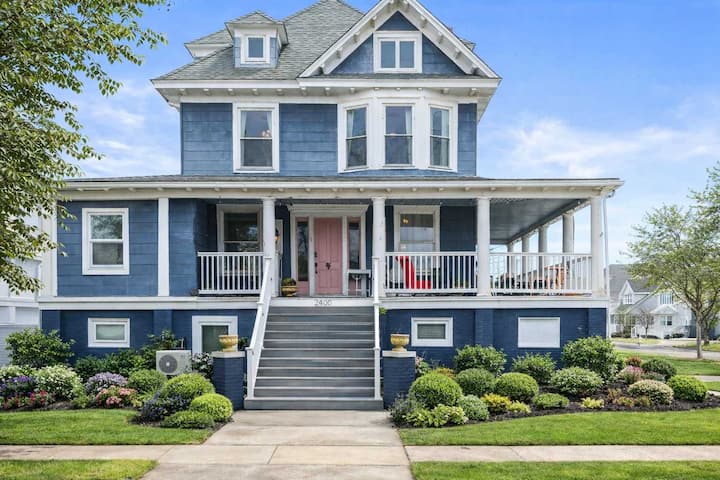 10br North Ww Beach Home - Sleeps 22! - New Jersey