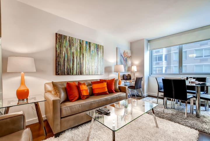 Furnished Nr Time Sqr 1br Nr East River - New York City