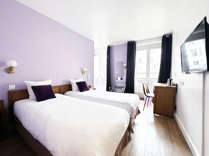 Hotel Du Leman - Twin Room - Paris